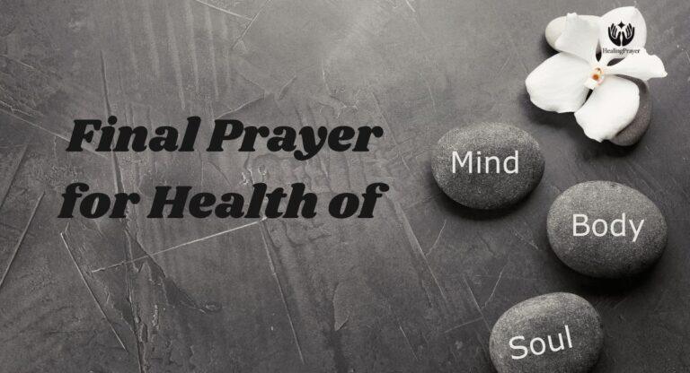 45+ Powerful Prayer for Good Health with Bible Verses