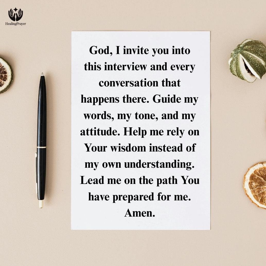 35+ Powerful Prayers for Job Interview to Calm Your Nerves