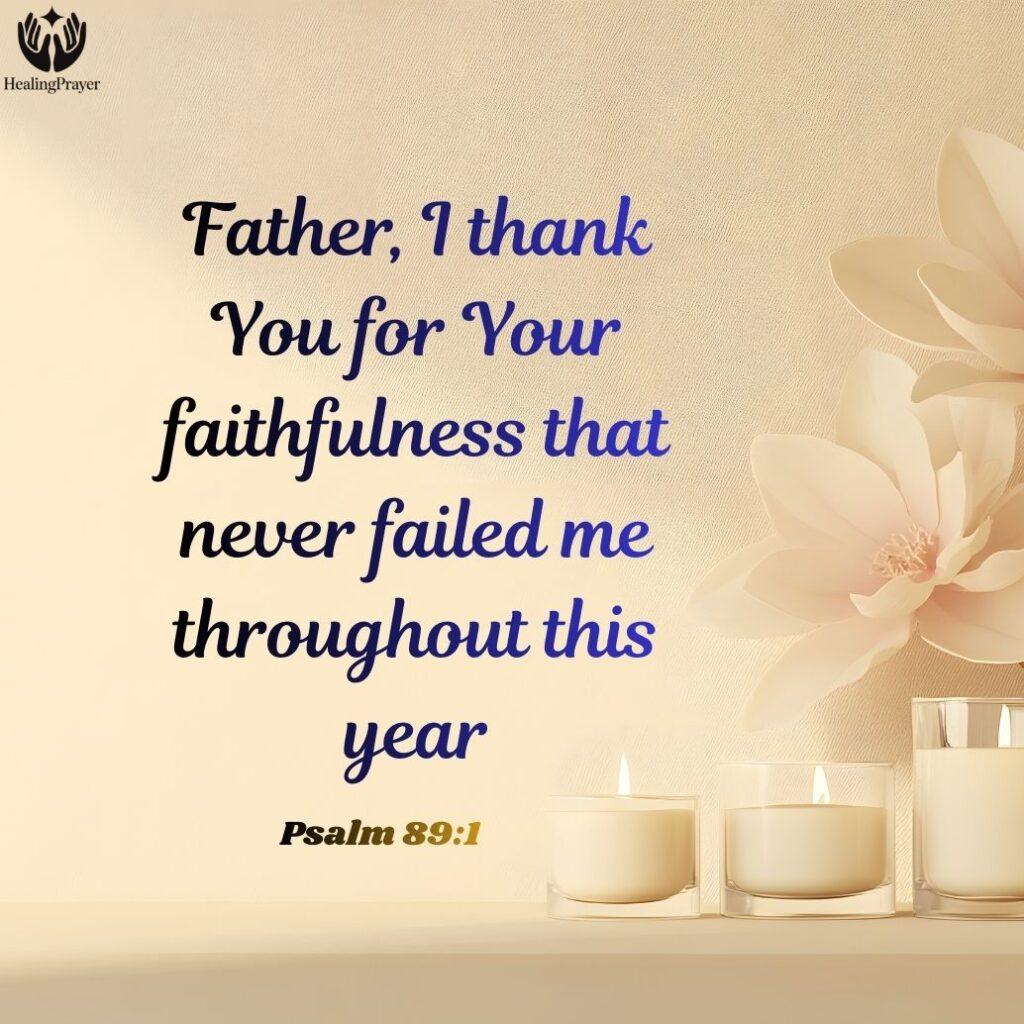 450+ Powerful End of the Year Prayer Points with Scriptures