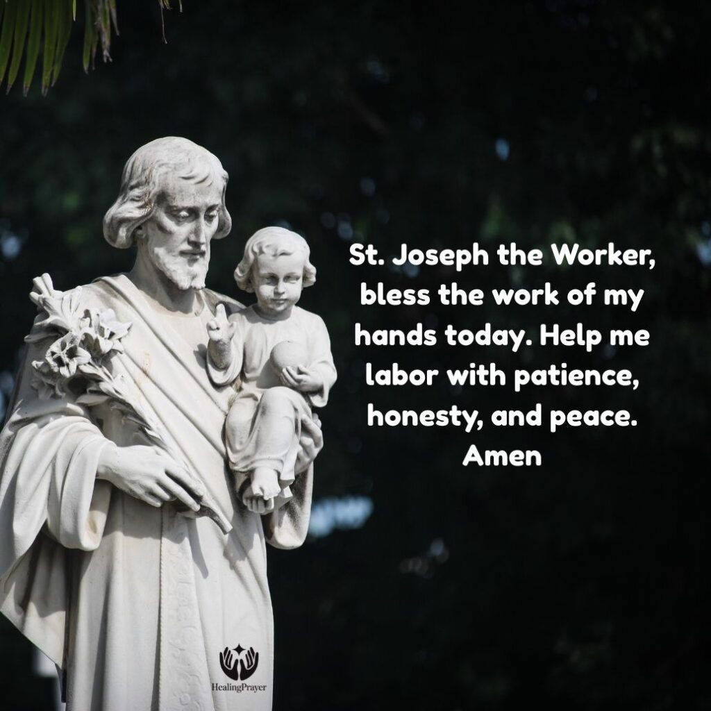 30+ Powerful Prayer to St. Joseph for Work with Bible Verses