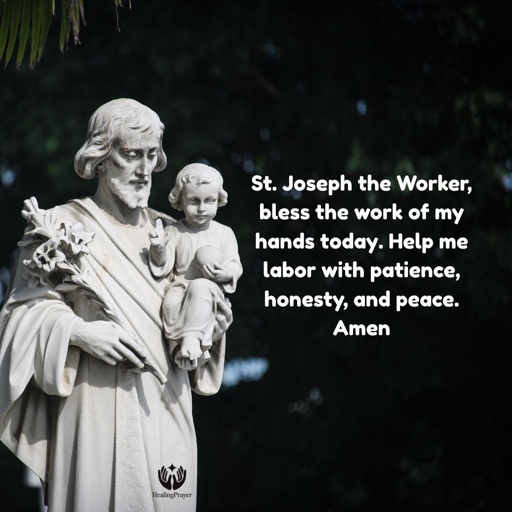 30+ Powerful Prayer to St. Joseph for Work with Bible Verses