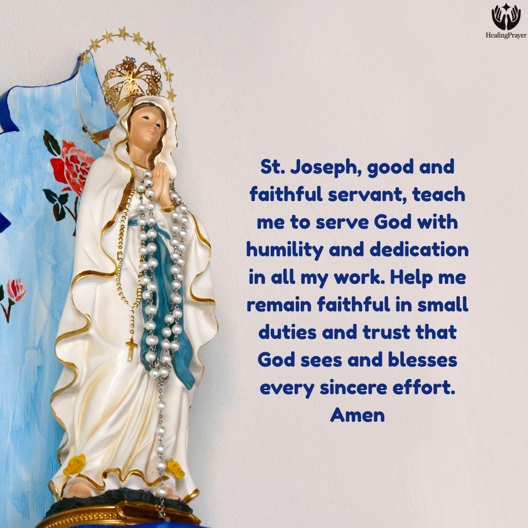 30+ Powerful Prayer to St. Joseph for Work with Bible Verses