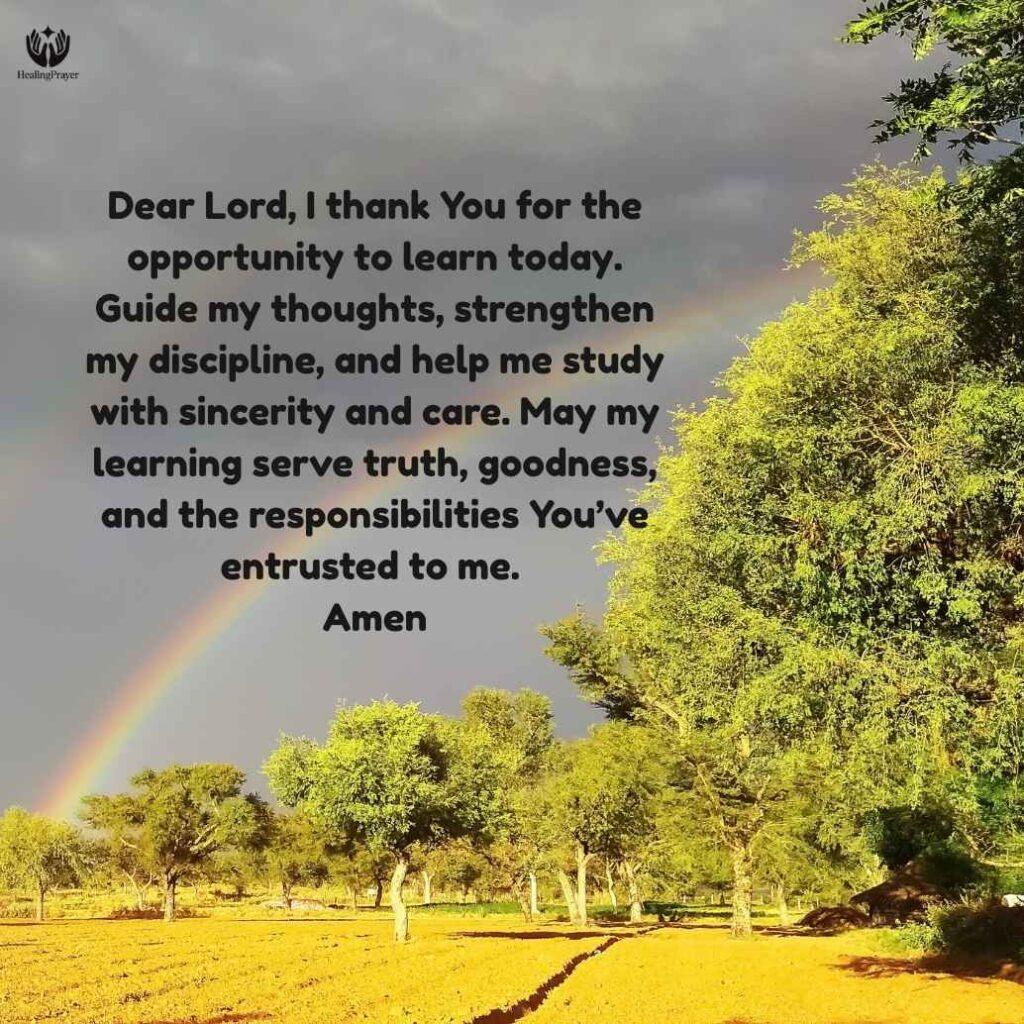 35+ Powerful Prayers Before Studying with Bible Verses
