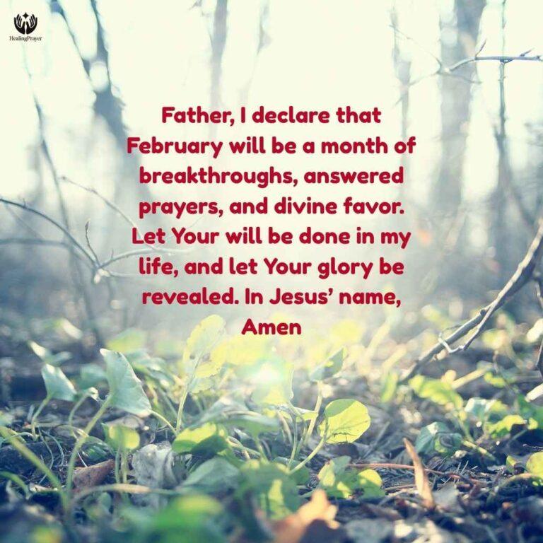 310+ Powerful Prayers for the Month of February with Bible Verses