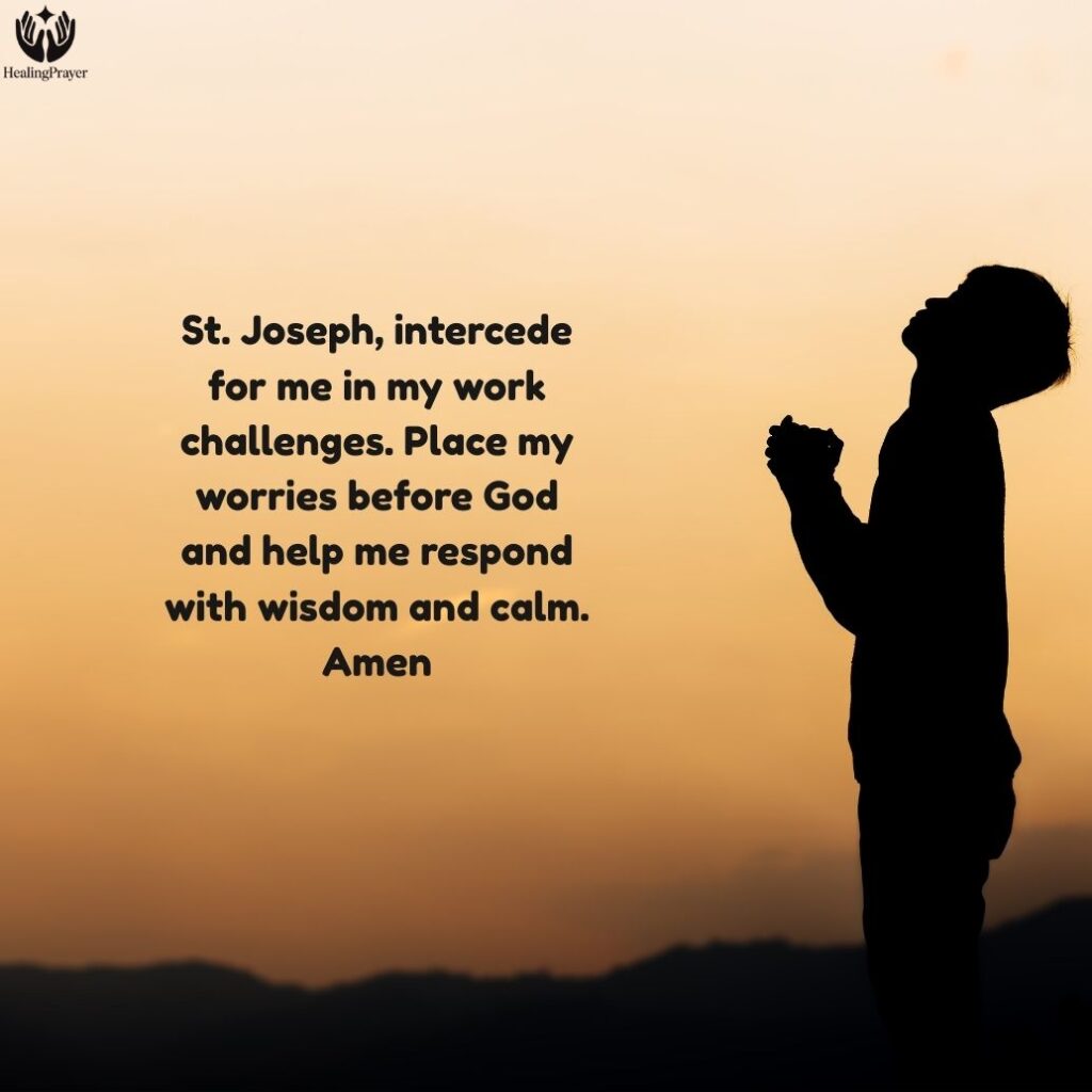 30+ Powerful Prayer to St. Joseph for Work with Bible Verses