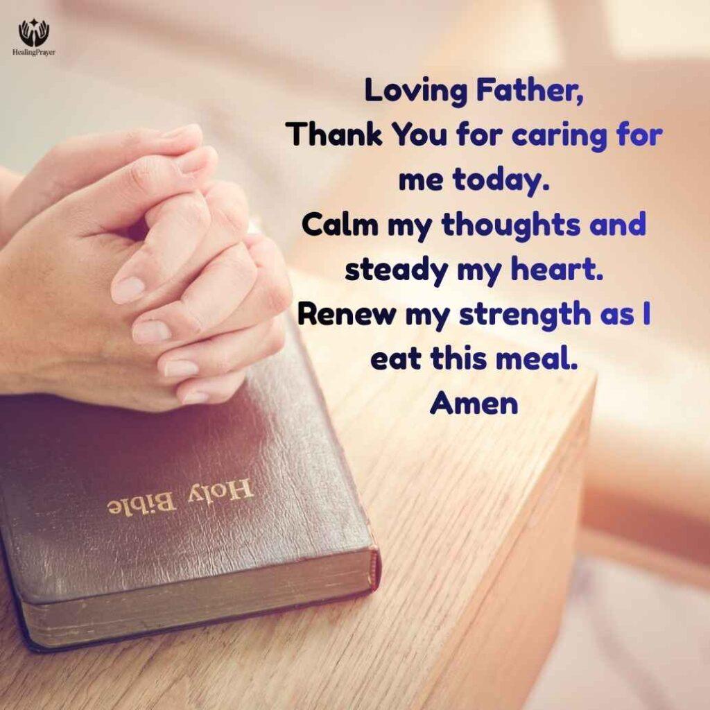 25+ Uplifting Lunch Prayers with Bible Verses for Every Day