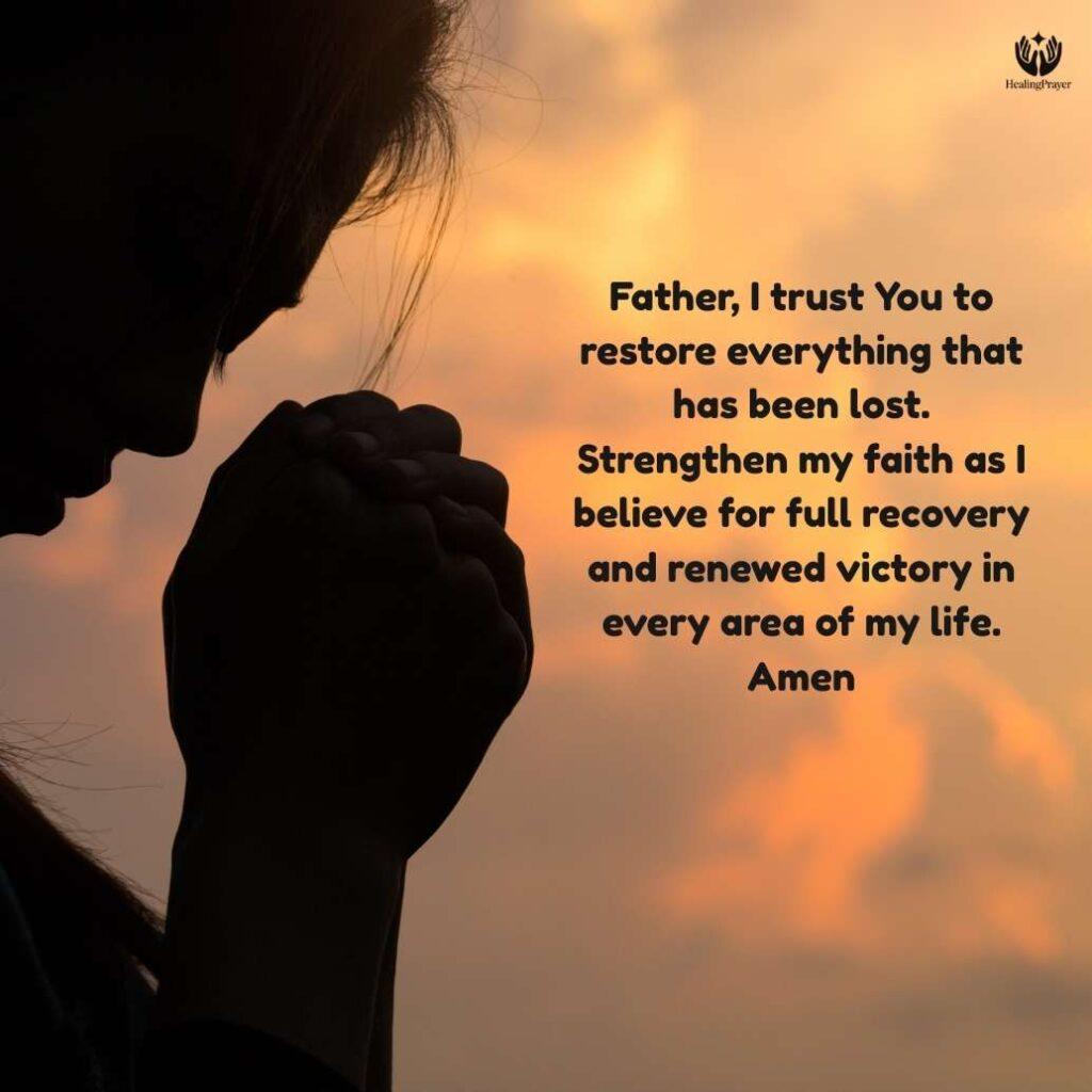 180+ Powerful Prayers for Restoration with Bible Verses