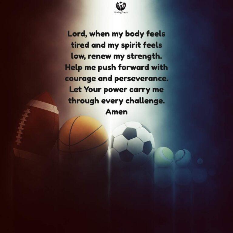 80+ Powerful Sports Prayers for Athletes with Bible Verses