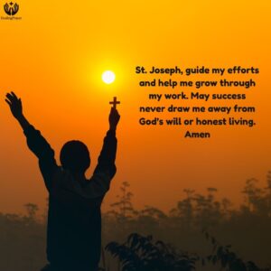 30+ Powerful Prayer to St. Joseph for Work with Bible Verses