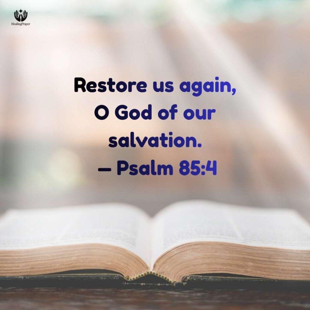 180+ Powerful Prayers for Restoration with Bible Verses