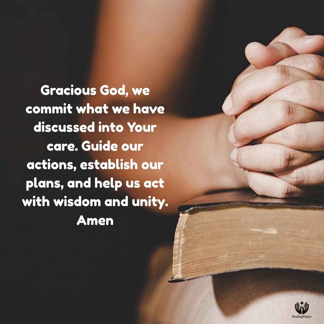 80+ Powerful Closing Prayer for Church Service & Scriptures