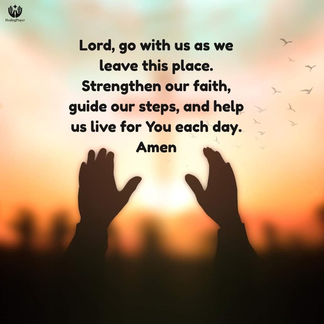 80+ Powerful Closing Prayer for Church Service & Scriptures
