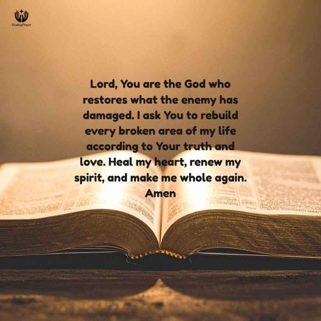 180+ Powerful Prayers for Restoration with Bible Verses
