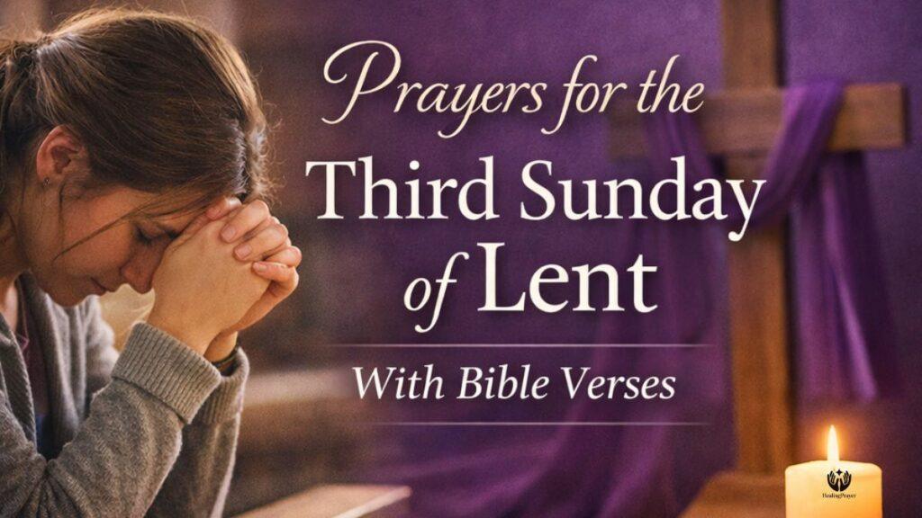 30+ Powerful Prayers for the Third Sunday of Lent 2026