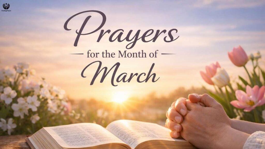 420+ Powerful Prayers for the Month of March with Scriptures