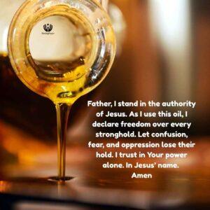 35+ Powerful Prayers for Anointing Oil with Scriptures
