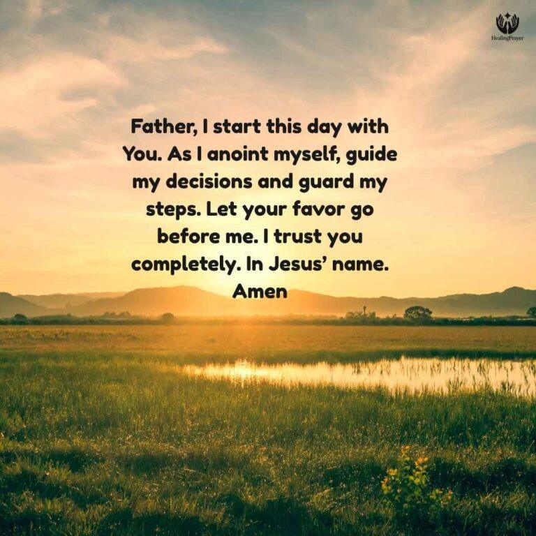 35+ Powerful Prayers for Anointing Oil with Scriptures