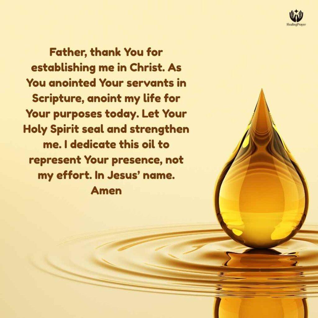 35+ Powerful Prayers for Anointing Oil with Scriptures