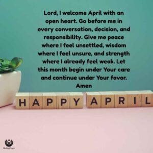 160+ Powerful Prayers for the New Month of April 2026