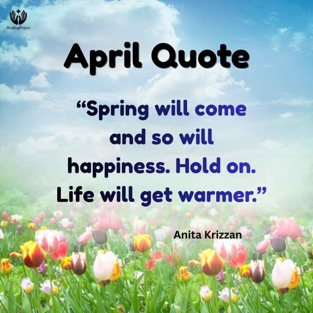 200+ Uplifting April Quotes for Spring Joy, & Fresh Start