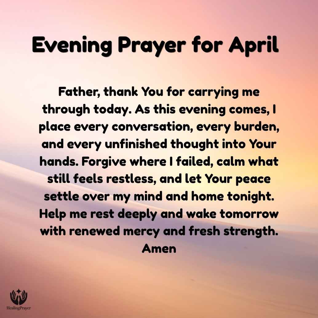 160+ Powerful Prayers for the New Month of April 2026