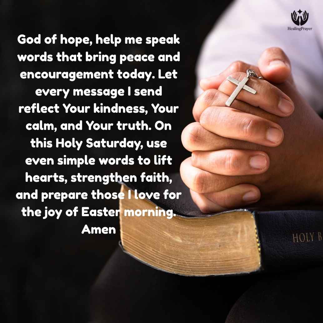 130+ Powerful Holy Saturday Prayers & Messages for Easter