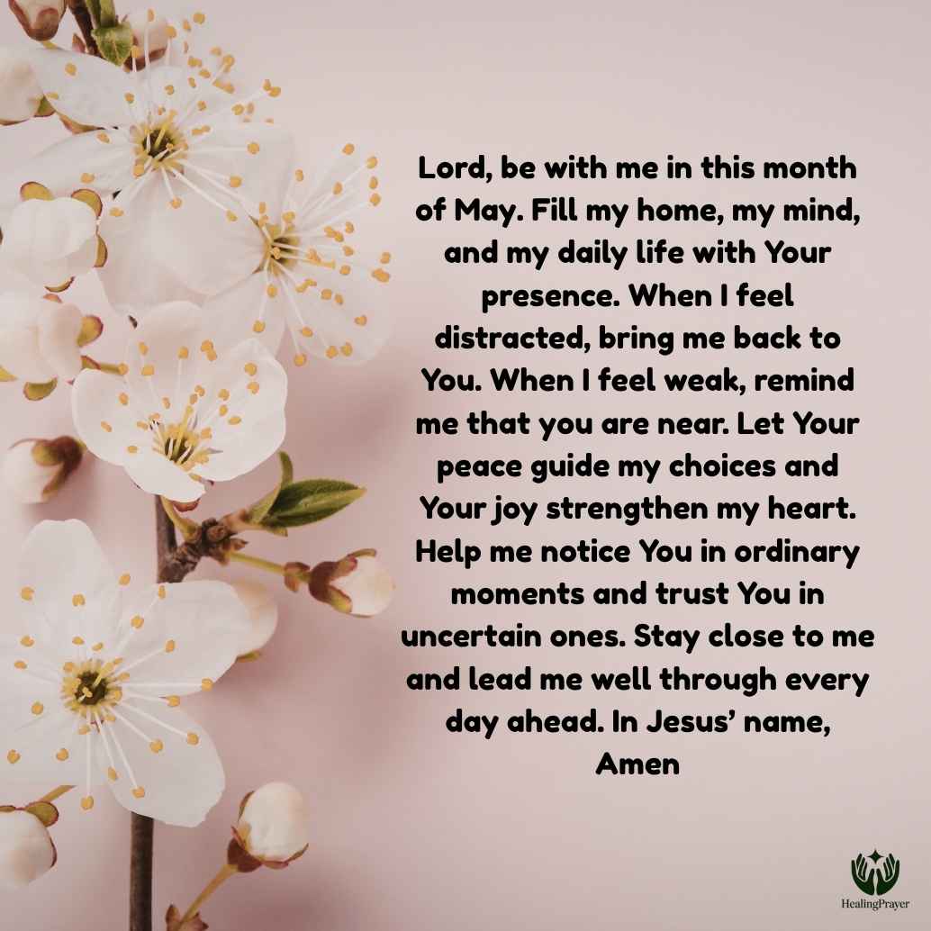 160+ Uplifting Prayers for the New Month of May 2026